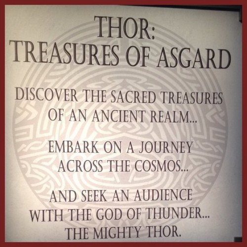 Disneyland Thor Treasures of Asgard