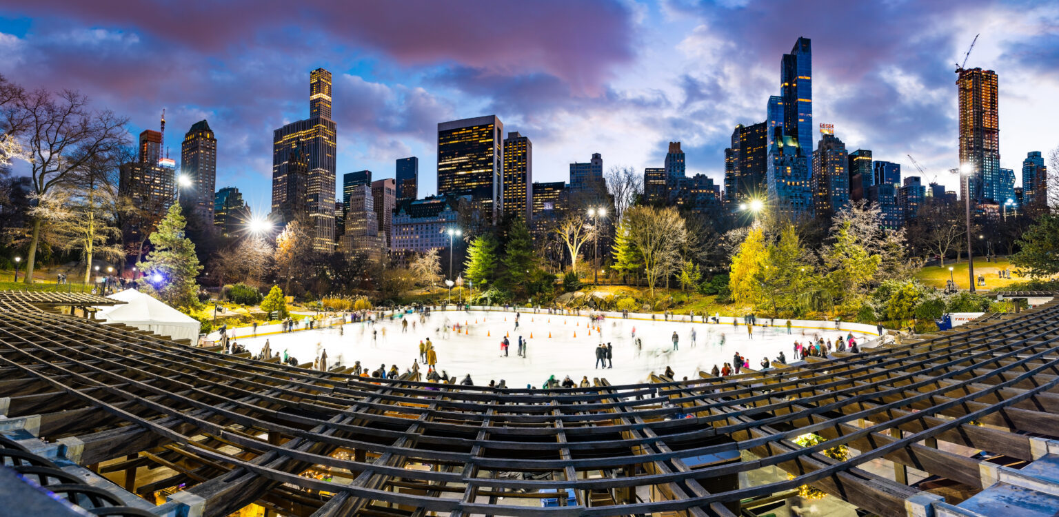 Ice skating season returns to Wollman Rink in October. - NYC Single Mom